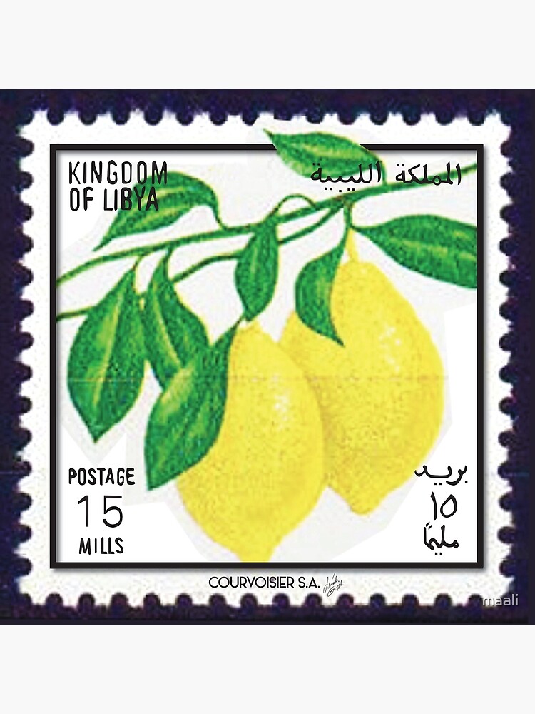 "kingdom of libya stamps from 1968" Framed Art Print for Sale by maali ...