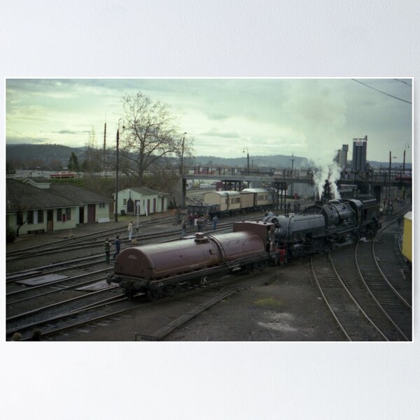 "Beyer Garrett Steam Engine @ Albury, Australia 19800615" Poster for ...