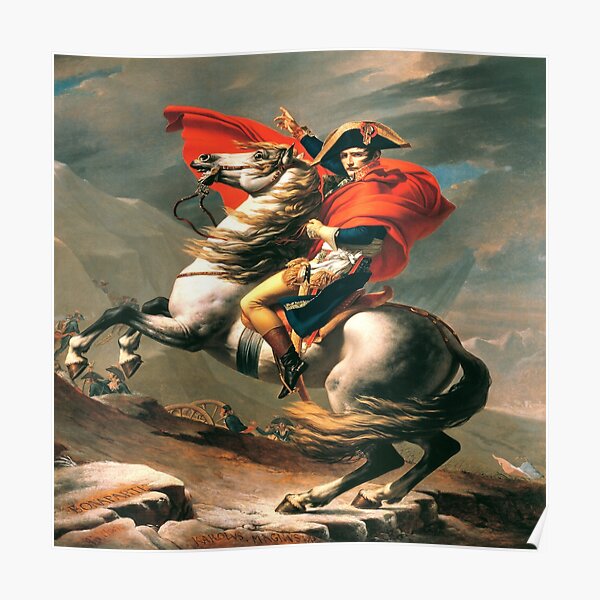 "Napoleon Bonaparte - Famous Historical Art - Digitally Enhanced Print ...