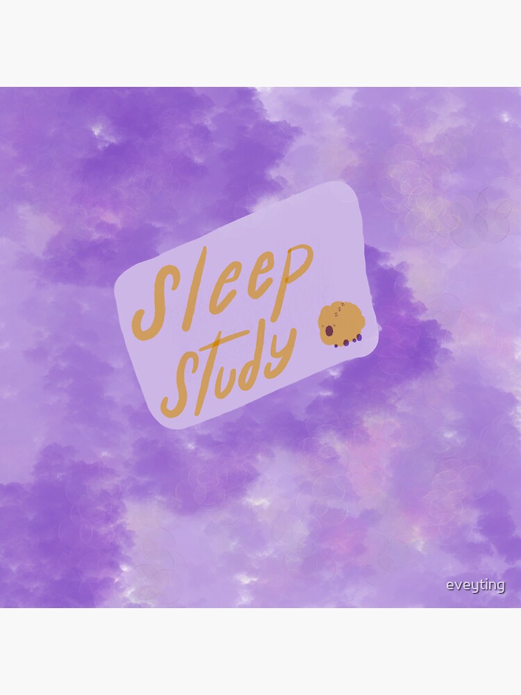 "Sleep Study/Clinic (fake logo series)" Sticker for Sale by eveyting ...