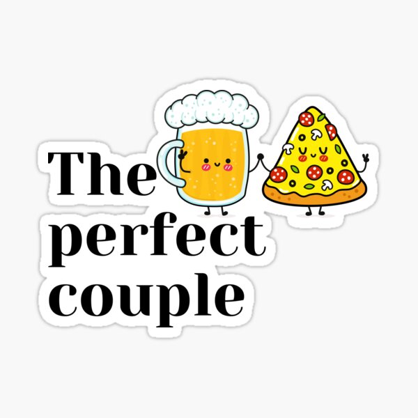 "the perfect couple" Sticker for Sale by Yayis2088 | Redbubble
