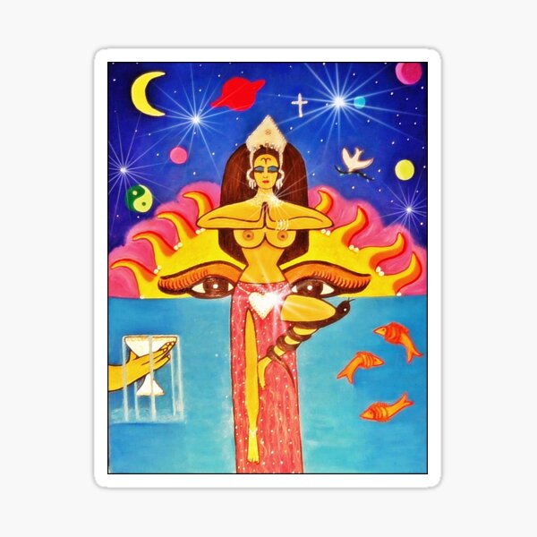 "Dharma" Sticker by jantulov | Redbubble