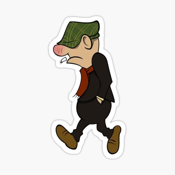 "andy capp " Sticker for Sale by napoleonbell | Redbubble