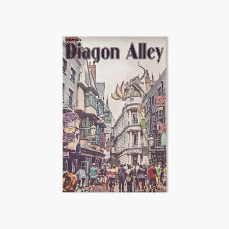 "Universal Diagon Alley" Art Board Print for Sale by Kristian-Fitz ...