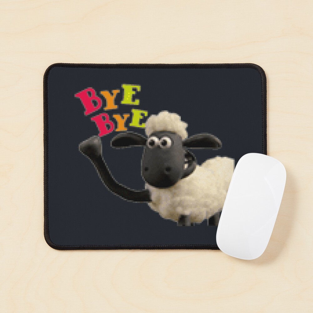 "Cute Sheep Bye Bye " Sticker for Sale by ggpandele | Redbubble