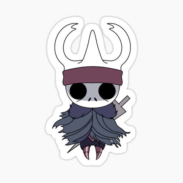 "Hollow Knight - The Knight x Nail Master Mato" Sticker for Sale by ...