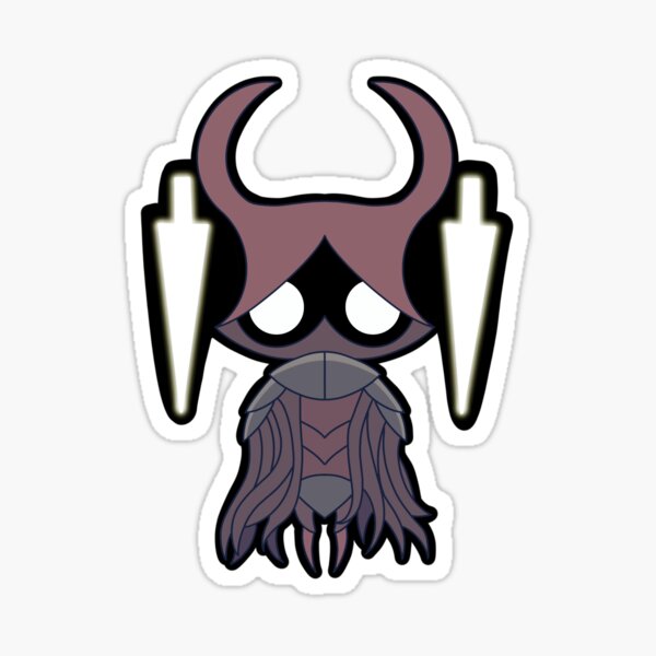 "Hollow Knight - The Knight x Xero" Sticker for Sale by ArchivesDesign ...