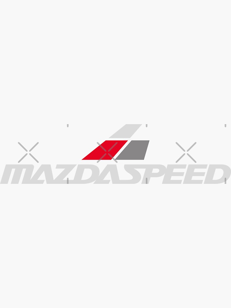 "Mazdaspeed" Sticker for Sale by melvtec | Redbubble