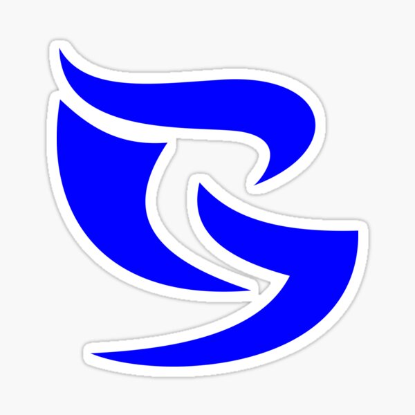 "Secret Blue -unique" Sticker for Sale by Mindy-Art | Redbubble