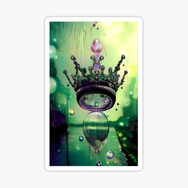 "Taking Back the Crown" Sticker for Sale by TildaTots | Redbubble