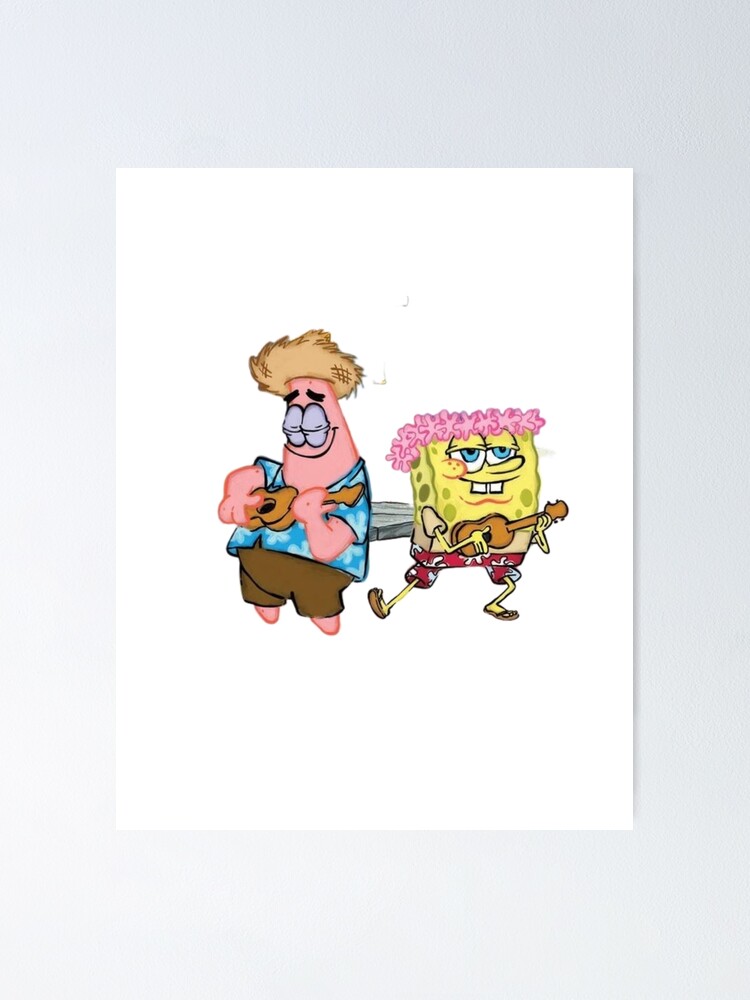 "spongebob & Patrick" Poster for Sale by Denzel002 | Redbubble