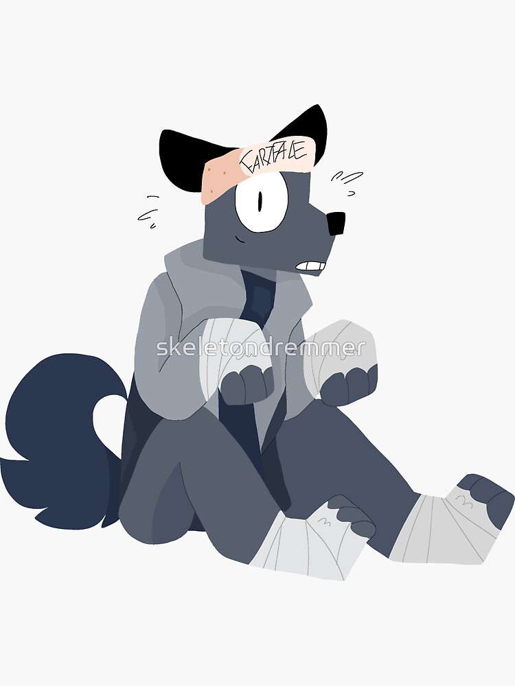 "Randy jade BECOMES A WOBBLE DOG?!?! {REAL}" Sticker for Sale by ...