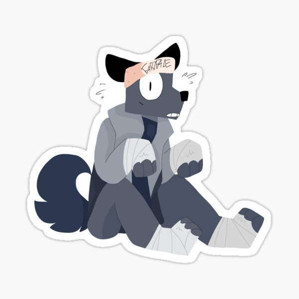 "Randy jade BECOMES A WOBBLE DOG?!?! {REAL}" Sticker for Sale by ...