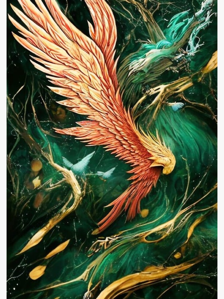 " Phoenix " Sticker for Sale by Spectrai | Redbubble