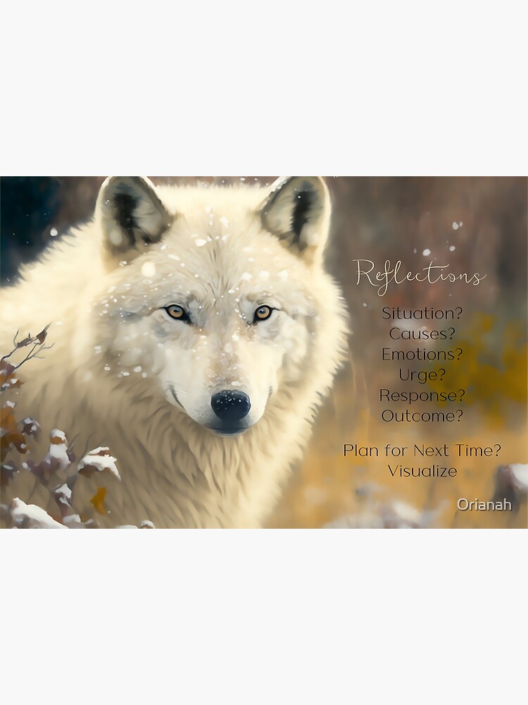 "Arctic Wolf Guide: Reflecting on Triggers of Distress, Journalling ...