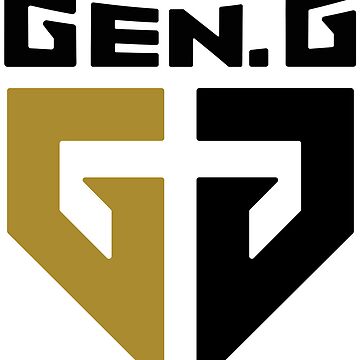 "GEN. G Logo" Sticker for Sale by aetherical | Redbubble