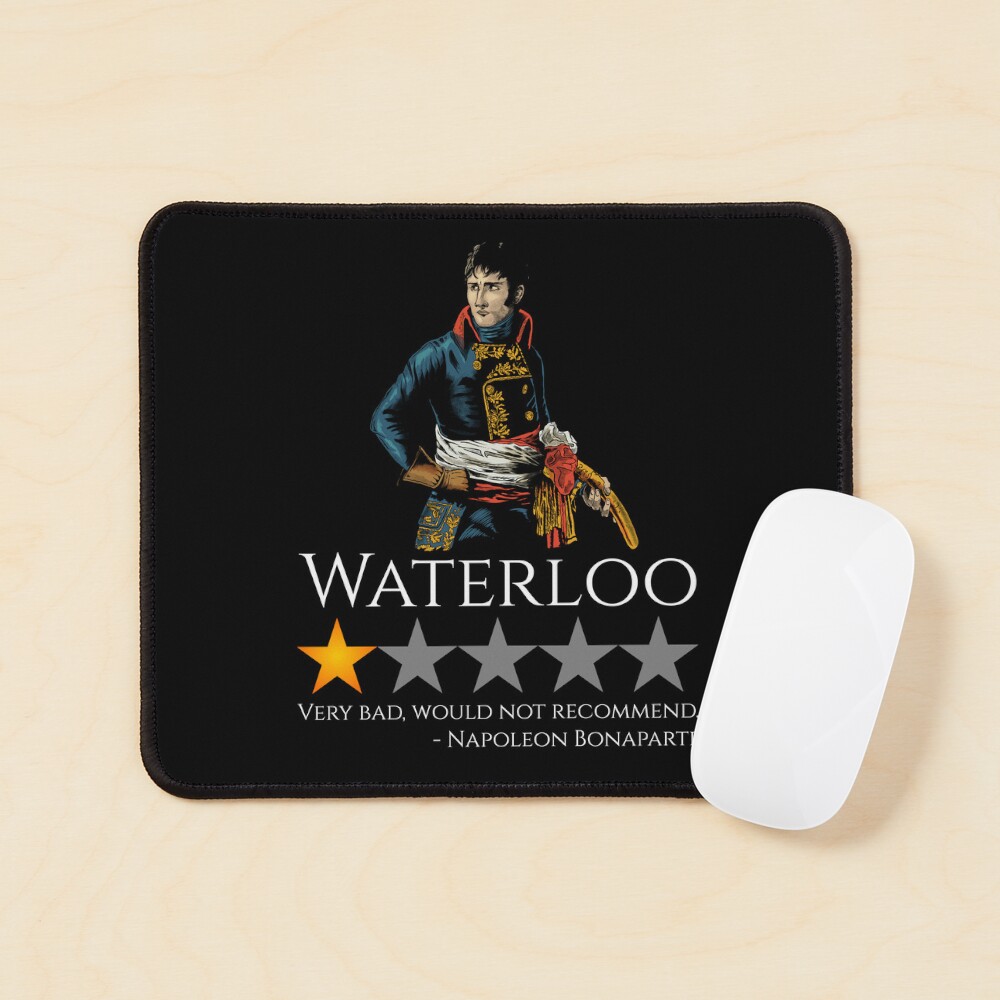 "Napoleon Bonaparte - History Of France - Battle Of Waterloo" Sticker ...