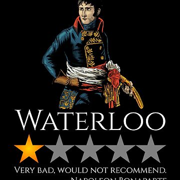 "Napoleon Bonaparte - History Of France - Battle Of Waterloo" Sticker ...