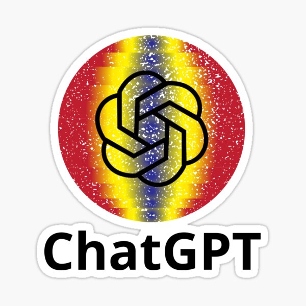 "ChatGPT" Sticker for Sale by sweary12 | Redbubble