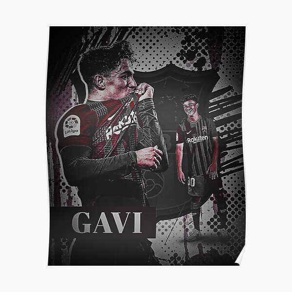 "Pablo gavi pedri gavi 2023 FCB cartoon celebration new goal football ...