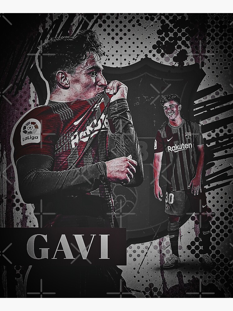 "Pablo gavi pedri gavi 2023 FCB cartoon celebration new goal football ...