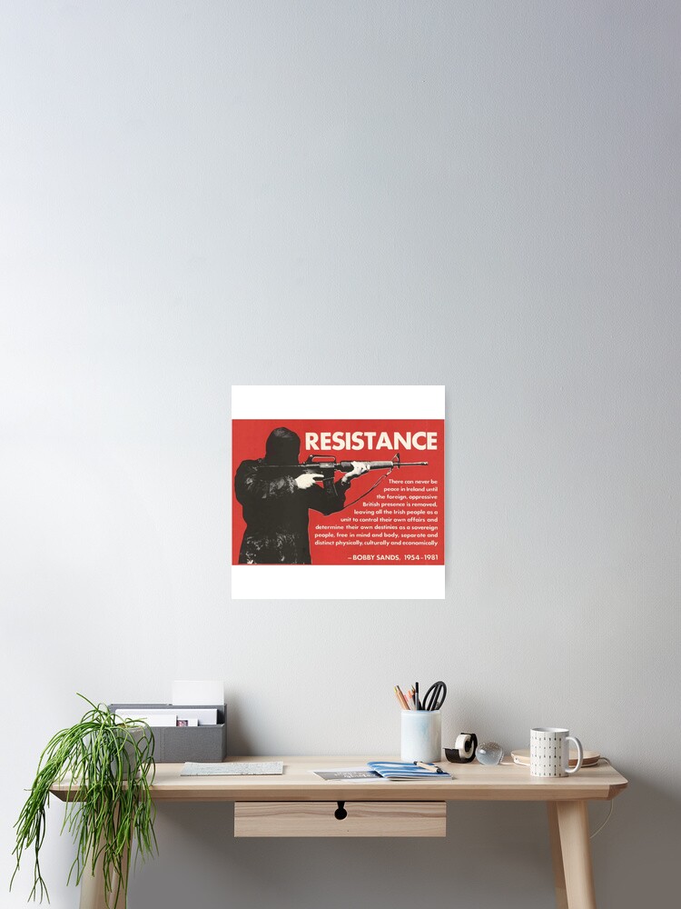 "Resistance Poster" Poster for Sale by Janty1888 | Redbubble