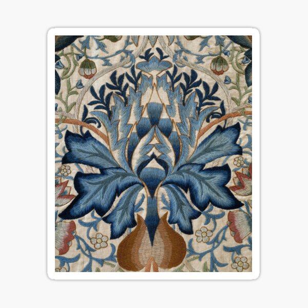 "William Morris" Sticker for Sale by qlAinwoRTy | Redbubble