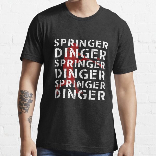 "Springer Dinger" T-shirt for Sale by CMMade | Redbubble | baseball ...