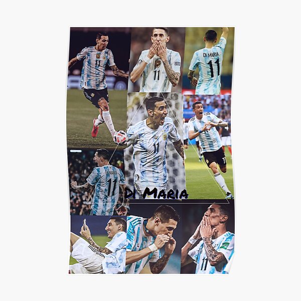"Angel Di Maria (Argentina)" Poster for Sale by AESTHETICMEN | Redbubble