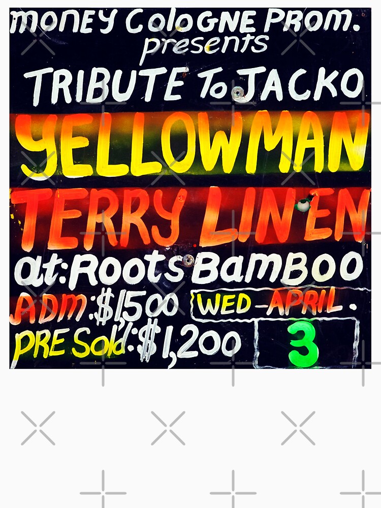 "Tribute to Jacko Hand Painted Sign" T-shirt for Sale by LionTuff79 ...