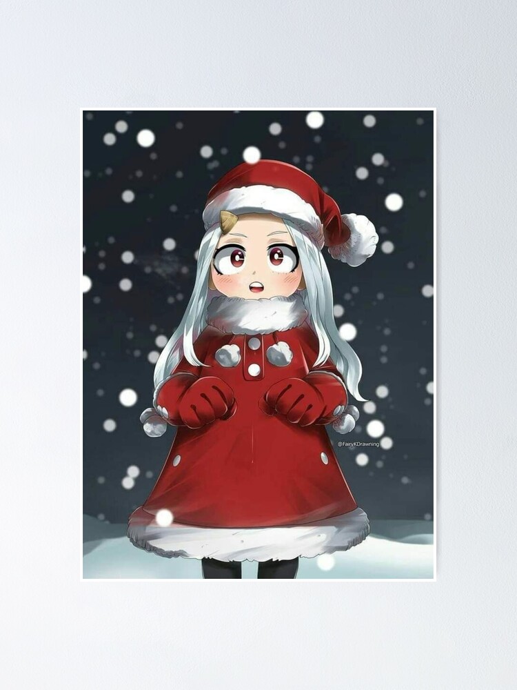 "Eri at Christmas" Poster for Sale by Otaku-Shopping | Redbubble