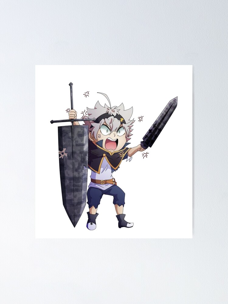 "Black Clover - Asta" Poster for Sale by HD90 | Redbubble