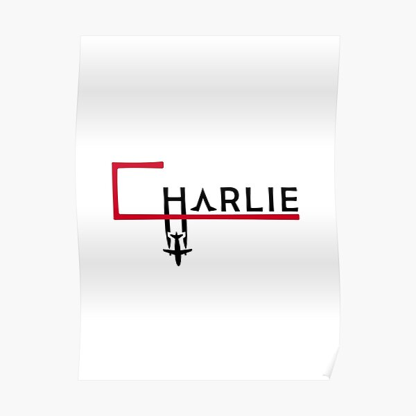 "CHARLIE Aviation Phonetic Alphabet Pilot Airplane" Poster for Sale by ...