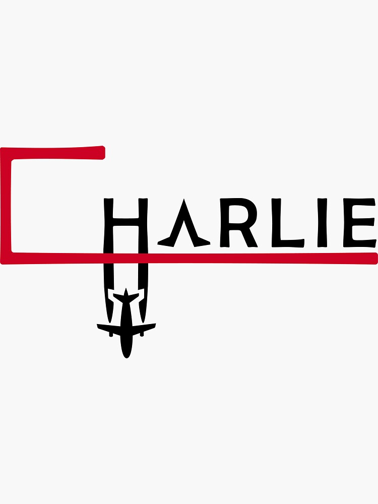 "CHARLIE Aviation Phonetic Alphabet Pilot Airplane" Sticker for Sale by ...