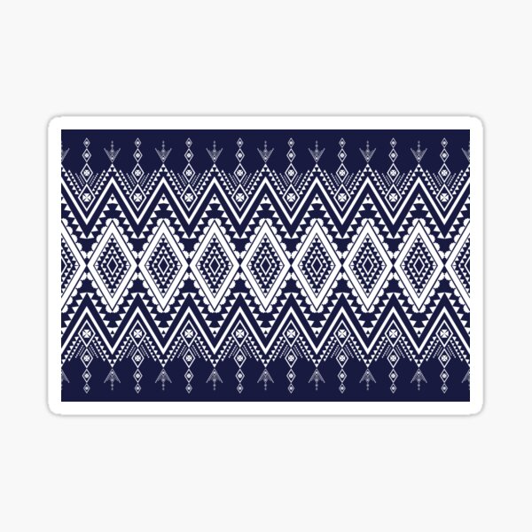 "Geometric ethnic " Sticker for Sale by Pacharaphun1234 | Redbubble