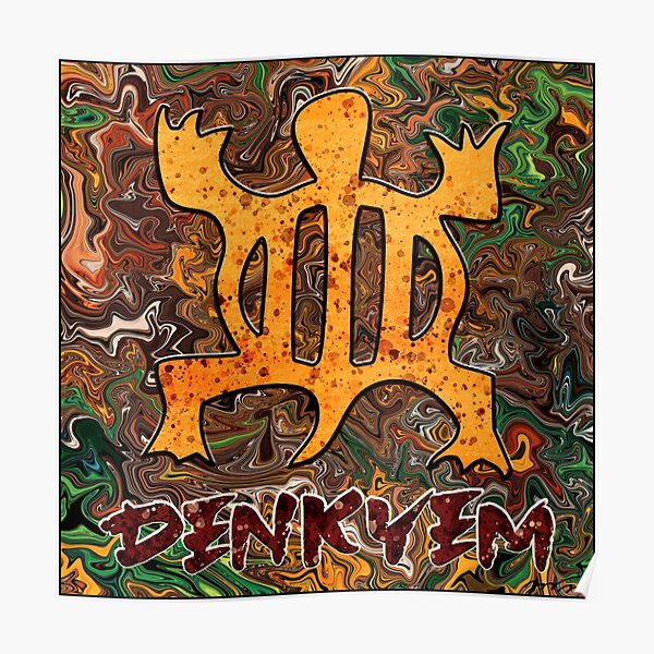 "Adinkra symbol Denkyem painting, Adaptability ancient African symbol ...