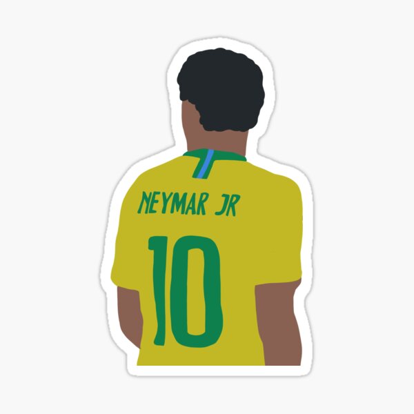 "neymar jr" Sticker for Sale by pizzarolls0607 | Redbubble