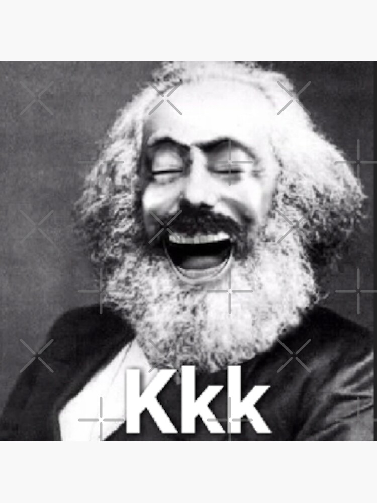 "Marx laughing meme" Art Print for Sale by Pjbaratix | Redbubble
