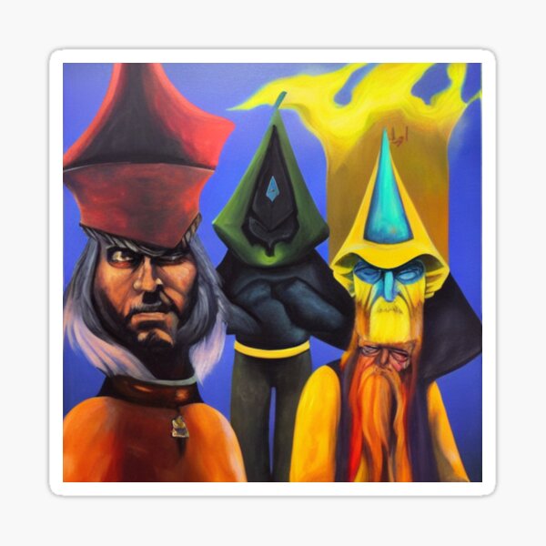 "Psycho Madness - Wizard Gang" Sticker for Sale by PsychoMadness ...