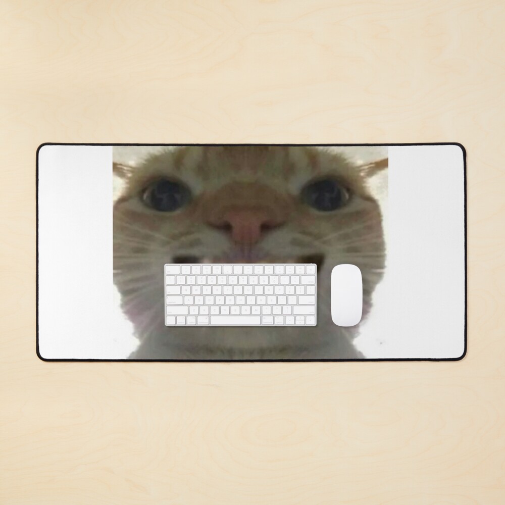 "smiley cat meme" Sticker for Sale by Pjbaratix | Redbubble