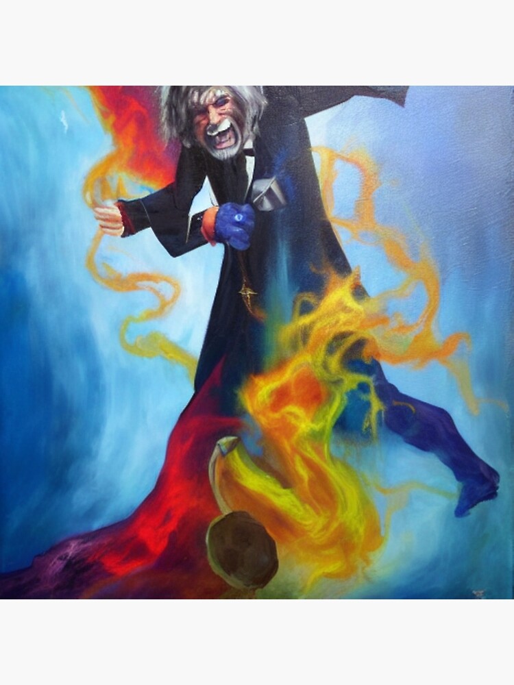 "Psycho Madness - Enchanting Wizard" Poster for Sale by PsychoMadness ...