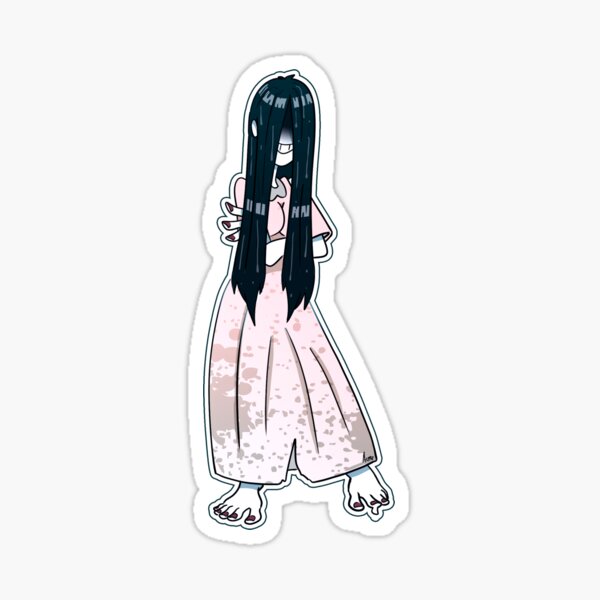 "Sadako" Sticker for Sale by aspazthezapsa | Redbubble
