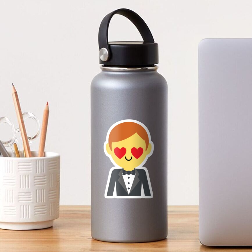 "Groom Emoji " Sticker for Sale by HippoEmo | Redbubble