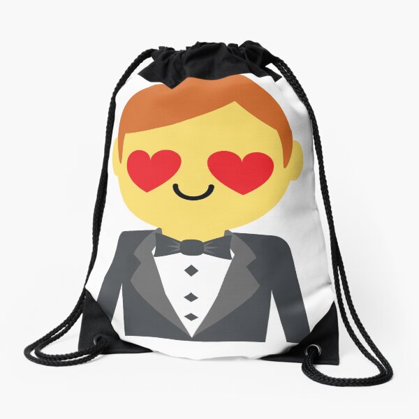 "Groom Emoji " Drawstring Bag for Sale by HippoEmo | Redbubble