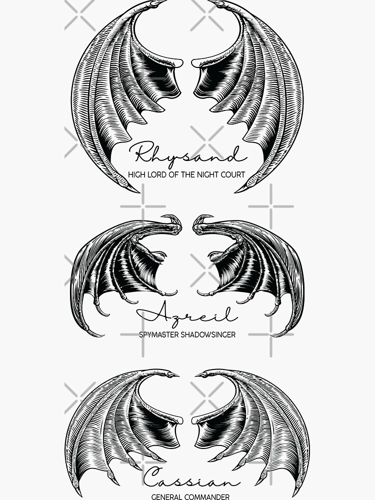 "Rhysand Azriel Cassian SJM - Velaris sweatshirt, acotar feyre City of ...
