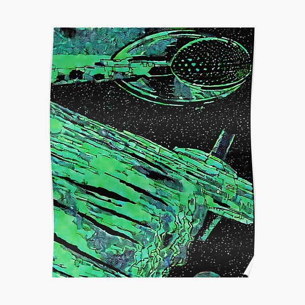 "Spaceship from another world | comics aesthetics" Poster for Sale by ...