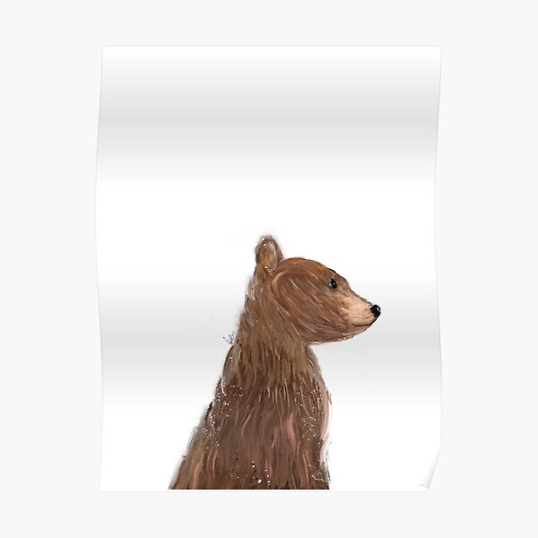 "little bear" Poster for Sale by bri-b | Redbubble