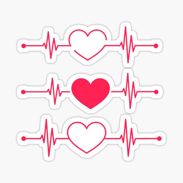 "Love rhythm" Sticker for Sale by TheOverlocker | Redbubble