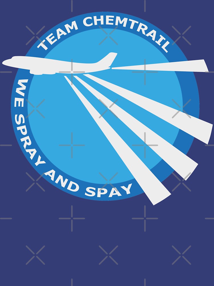 "Team Chemtrail Mission Patch" T-Shirt von Exilant | Redbubble
