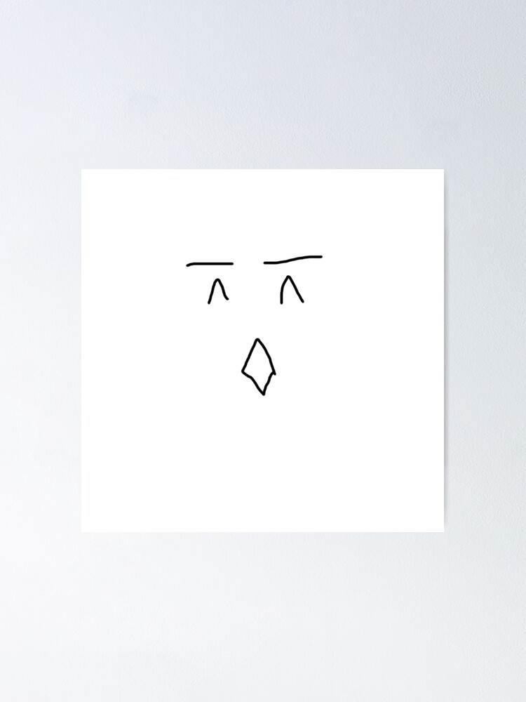 "Sigma Face" Poster for Sale by OsmDz | Redbubble